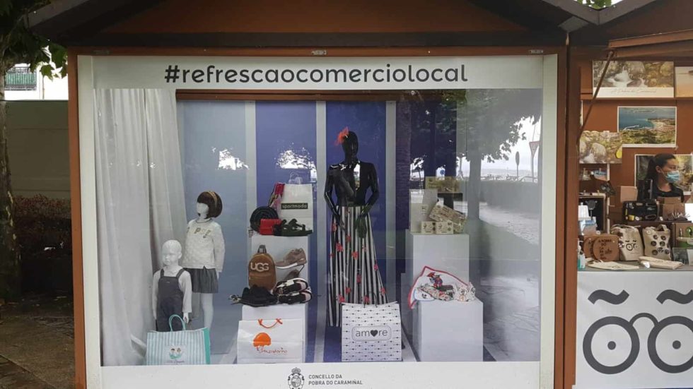 Na Pobra un escaparate conxunto para o comercio local | O Barbanza